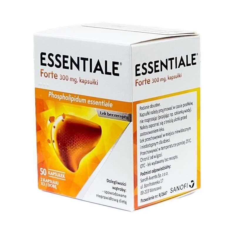健肝素 | Essentiale Forte 50粒盒裝 平行進口 一盒 | HKTVmall 香港最大網購平台