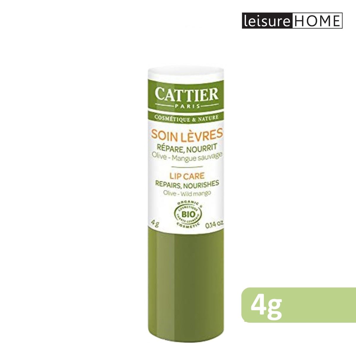 CATTIER | Lip Care Organic 有機潤唇膏 4g [平行進口] | HKTVmall 香港最大網購平台