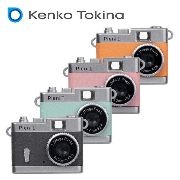 日本暢銷 | KenkoTokina Pieni II Toy Camera 微型相機 | 迷你相機 | 兒童相機 | 復古潮流相機-灰色 ...