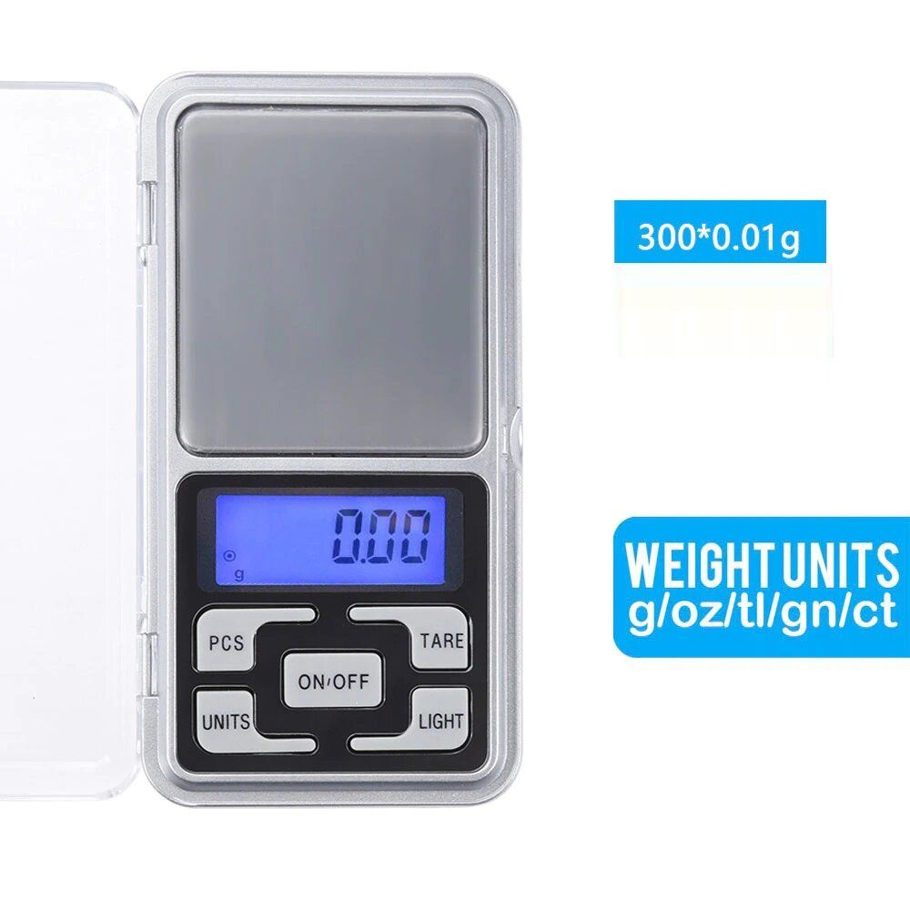 日本熱銷 | Electronic Digital Pocket Scale 0.01g- 300g Precision Mini Jewelry Weighing Scale ...