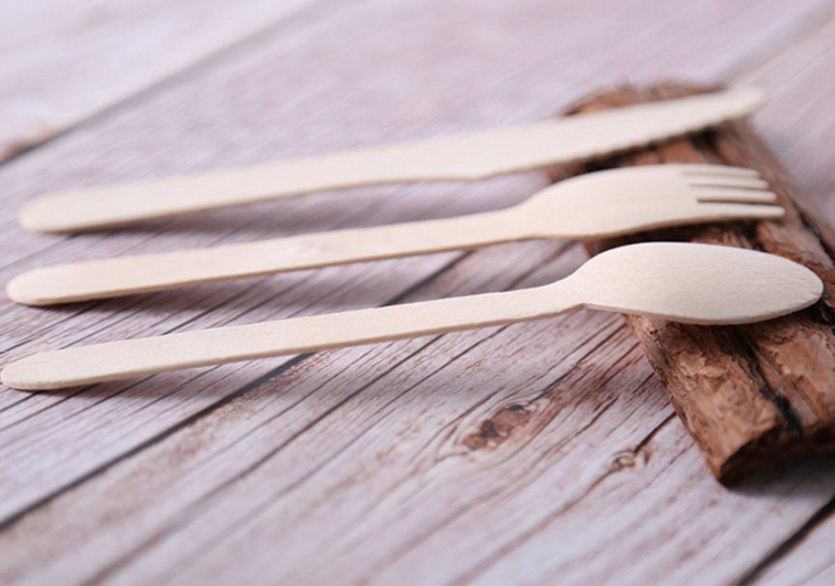 MasterTool | SavingOasis 100入環保即棄餐具套裝 (7紙碟x25,木刀x25,木叉x25,木匙x25) | HKTVmall 香港最大網購平台