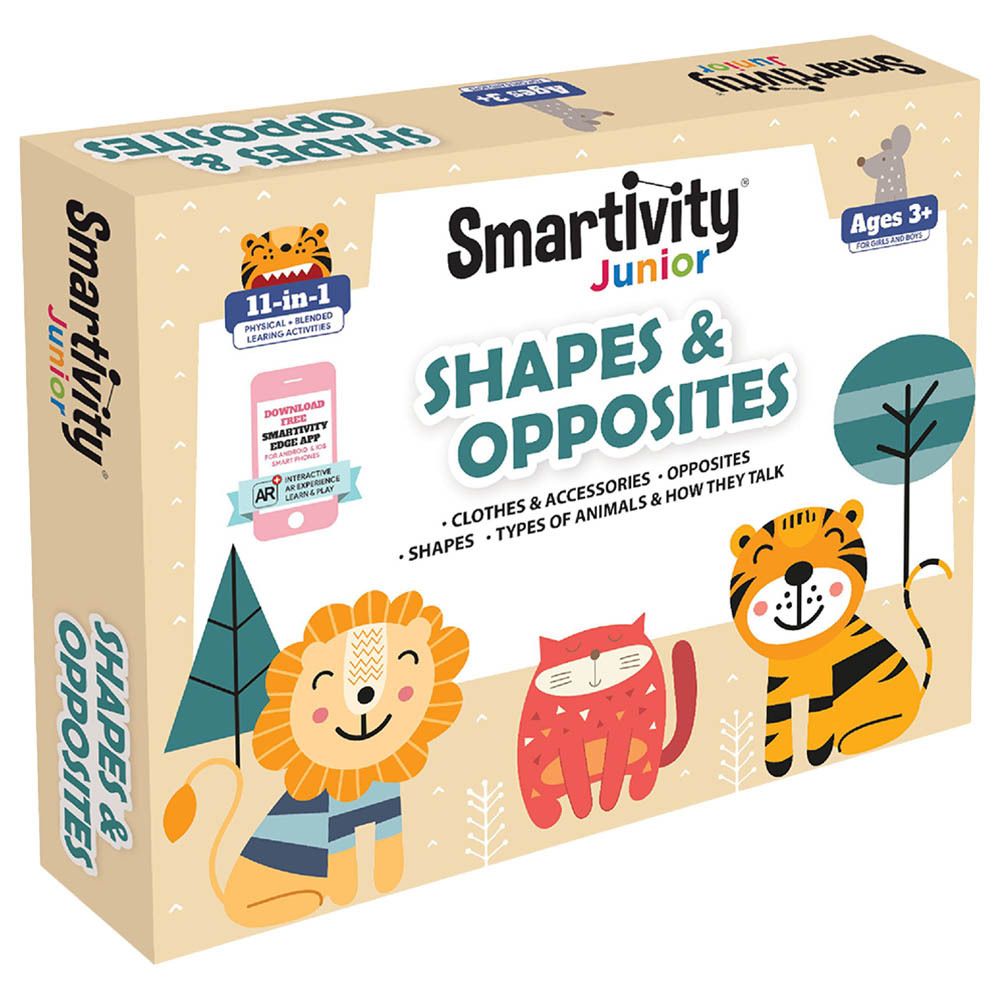 Smartivity | DIY形狀和相反物學習遊戲 Junior Shapes & Opposites | HKTVmall 香港最大網購平台
