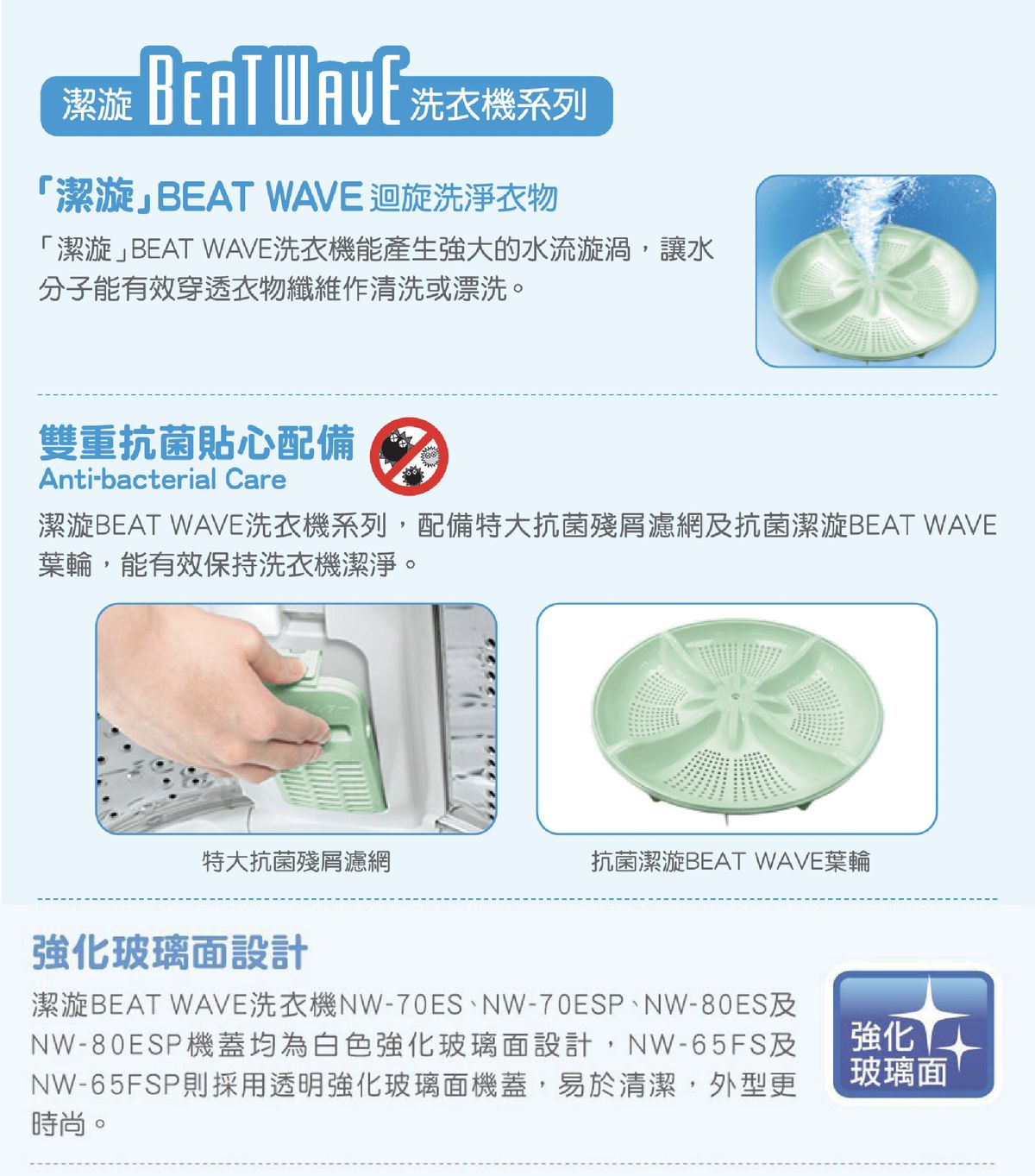 日立 | NW65FS -6.5KG BEAT WAVE系列 日式全自動洗衣機 低水位 (NW-65FS) | HKTVmall 香港最大網購平台