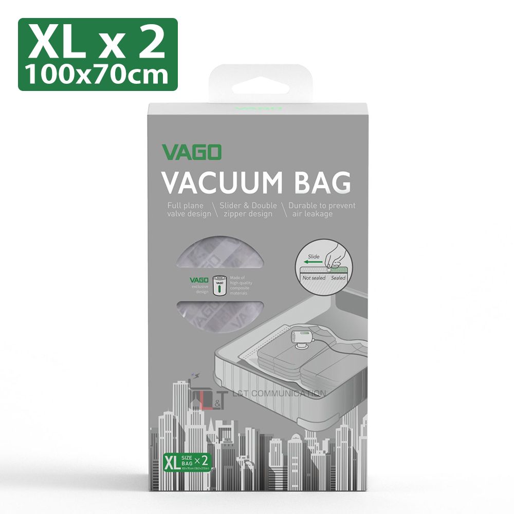 VAGO | 【2pcs/box】【XL size】Storage Vacuum Bag (4713213540190) | HKTVmall ...